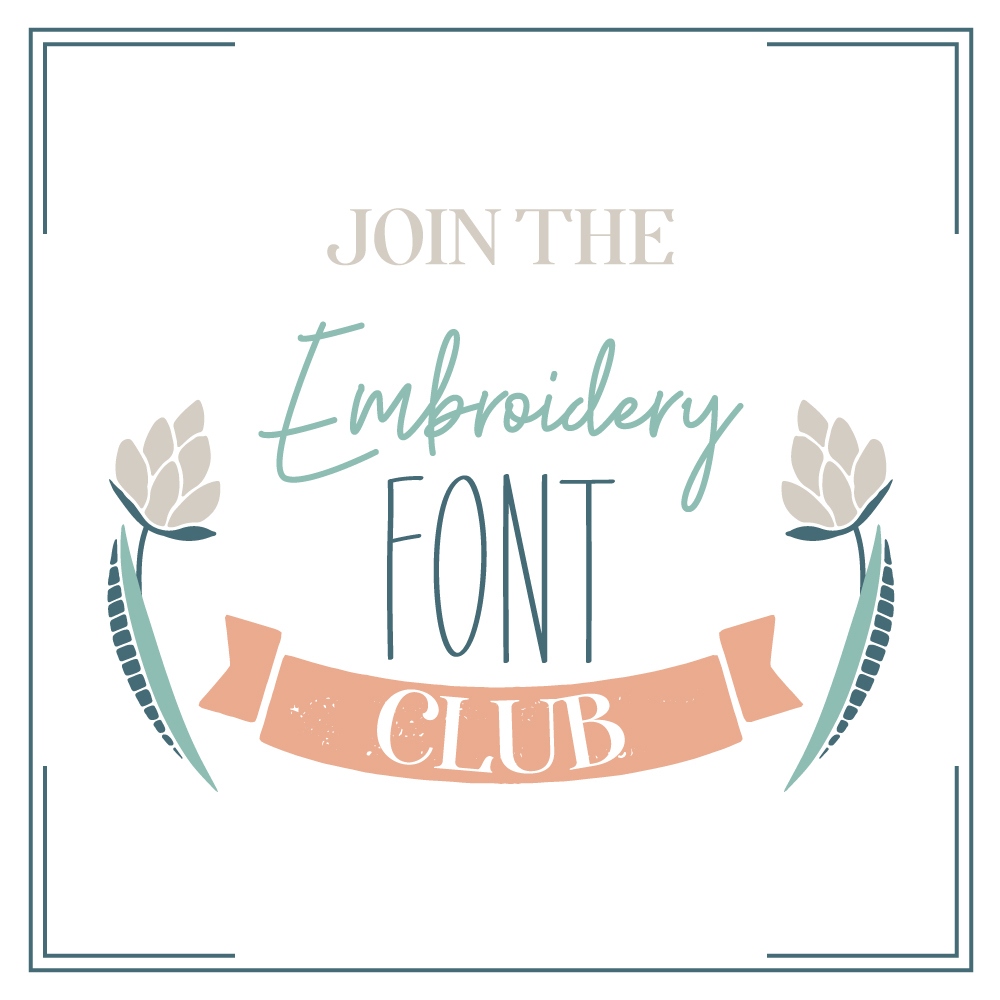 Very Bold Embroidery Font – Embroidery Font Club